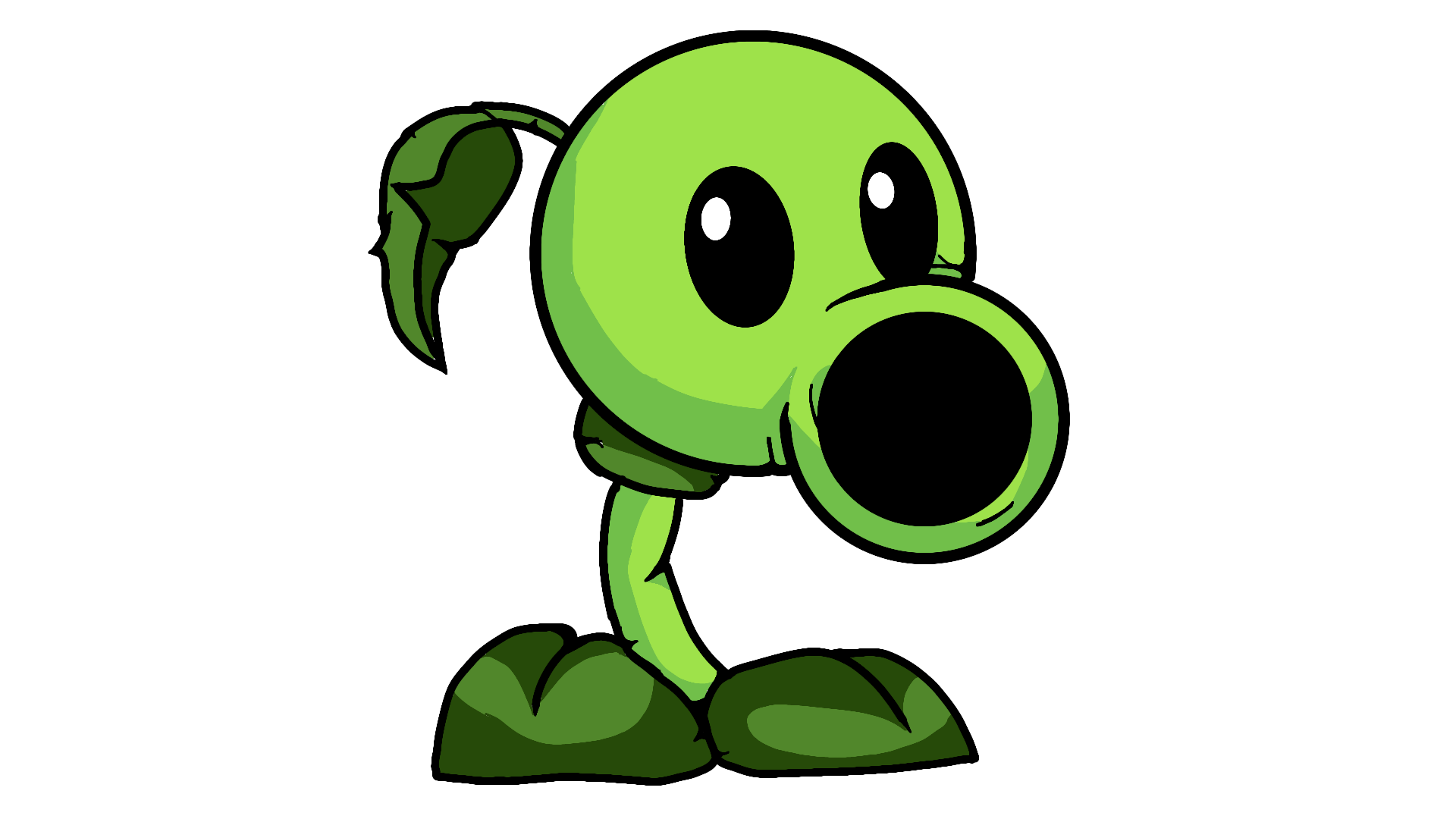 PVR PeaShooter Phase 1 of 6 - ibisPaint
