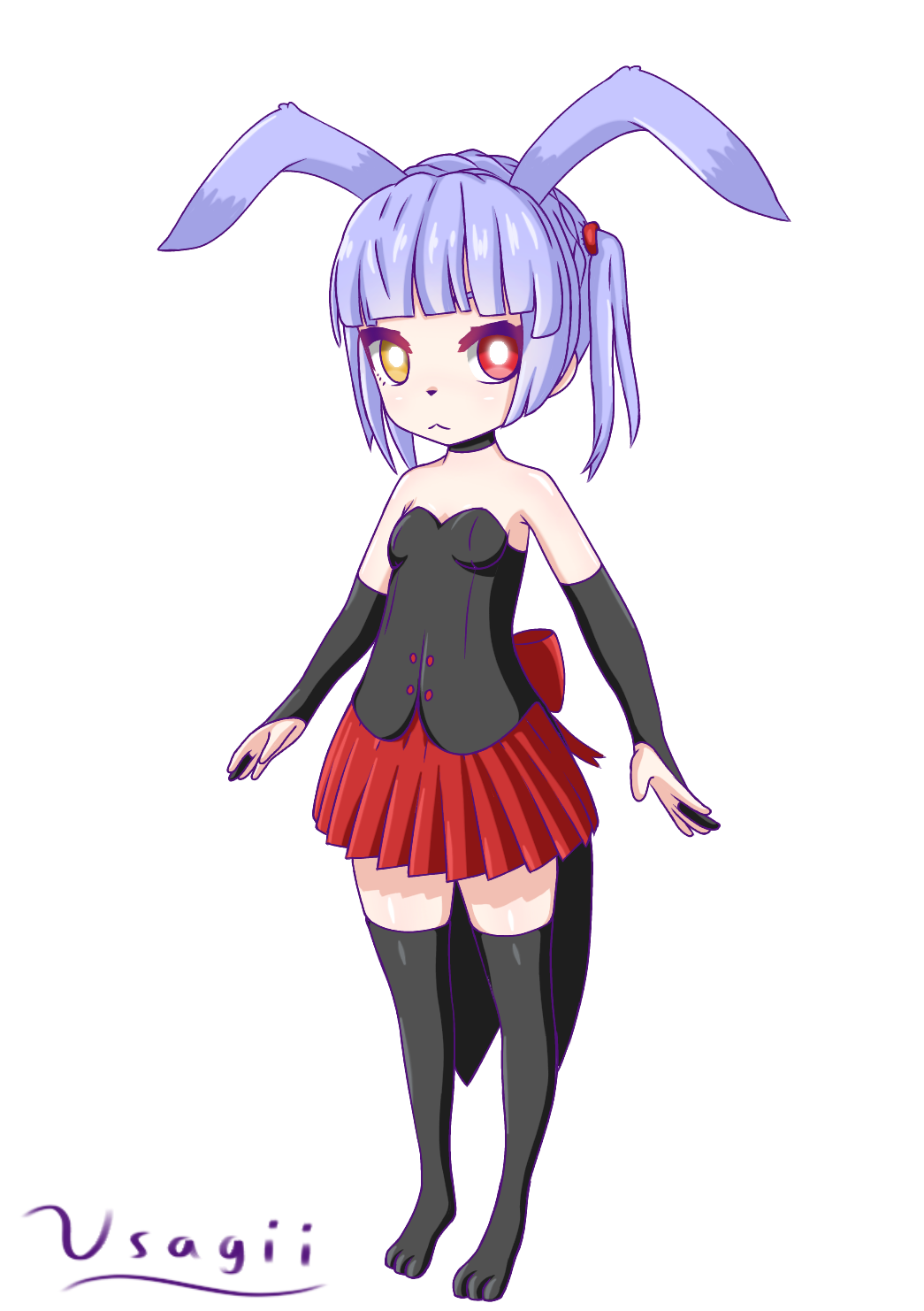 My OC front view for references - ibisPaint