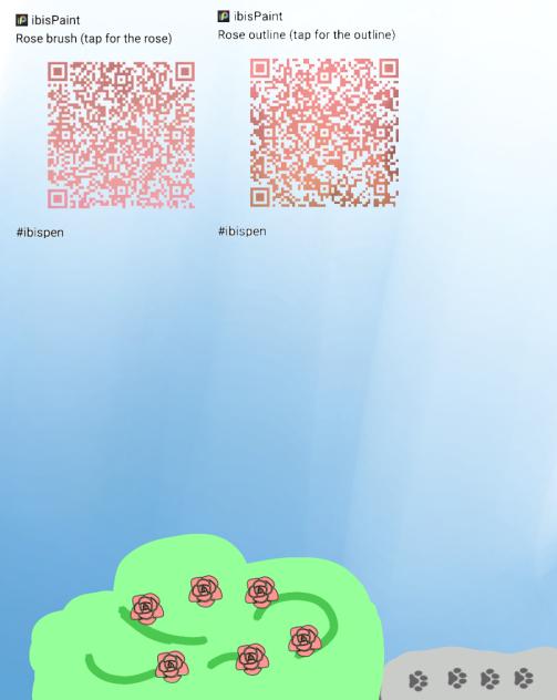 rose brush - ibisPaint