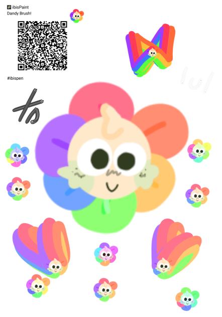 Dandy Brush! dw dandy's world - ibisPaint