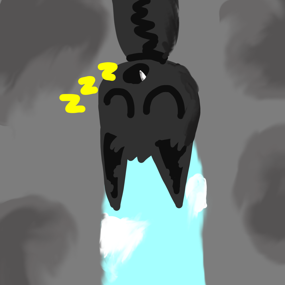 Sleepy bat 🦇 - ibisPaint