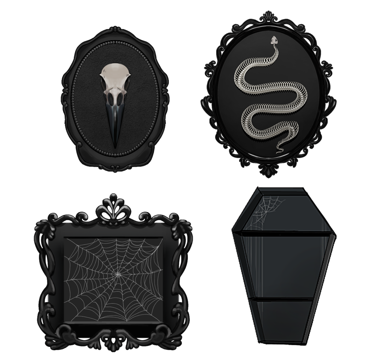 Gothic wall decor2 - ibisPaint