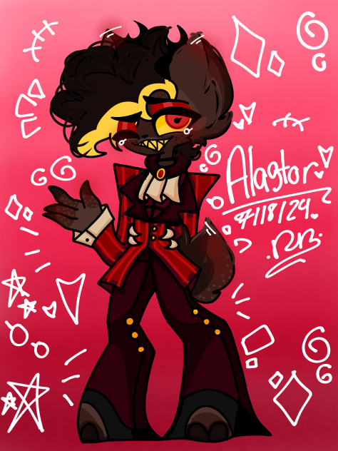 •My Alastor Redesign• - ibisPaint