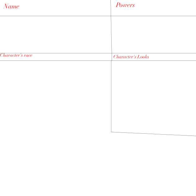 Character Sheet - ibisPaint