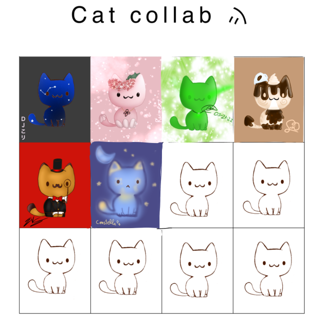 Cat collab !w! - ibisPaint