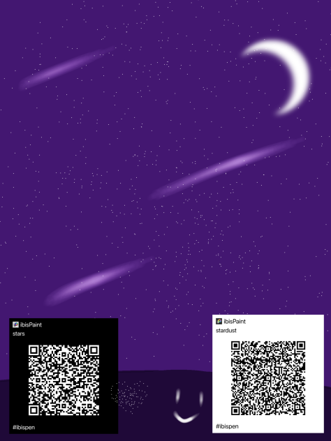 night sky brushes - ibisPaint