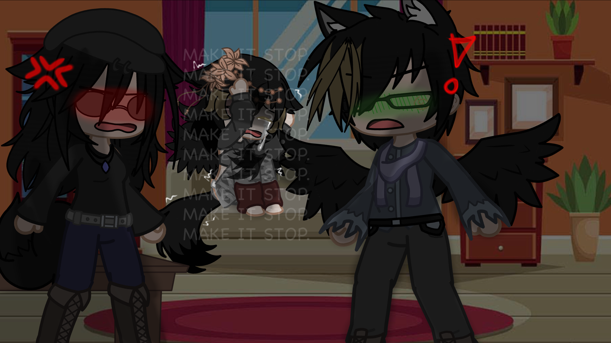 MAKE IT STOP…. - ibisPaint