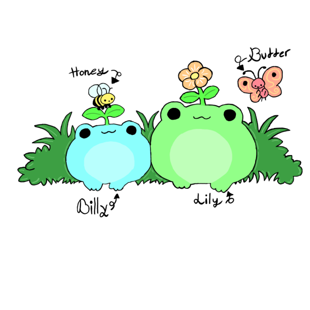 Frog buddy's - ibisPaint