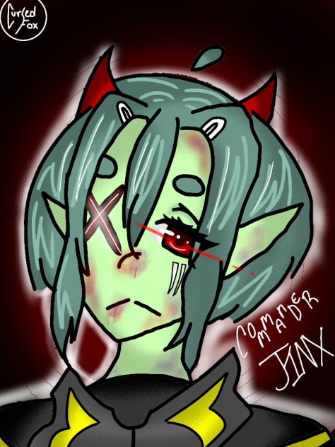 Commander Jinx, Warrior of Heart - ibisPaint