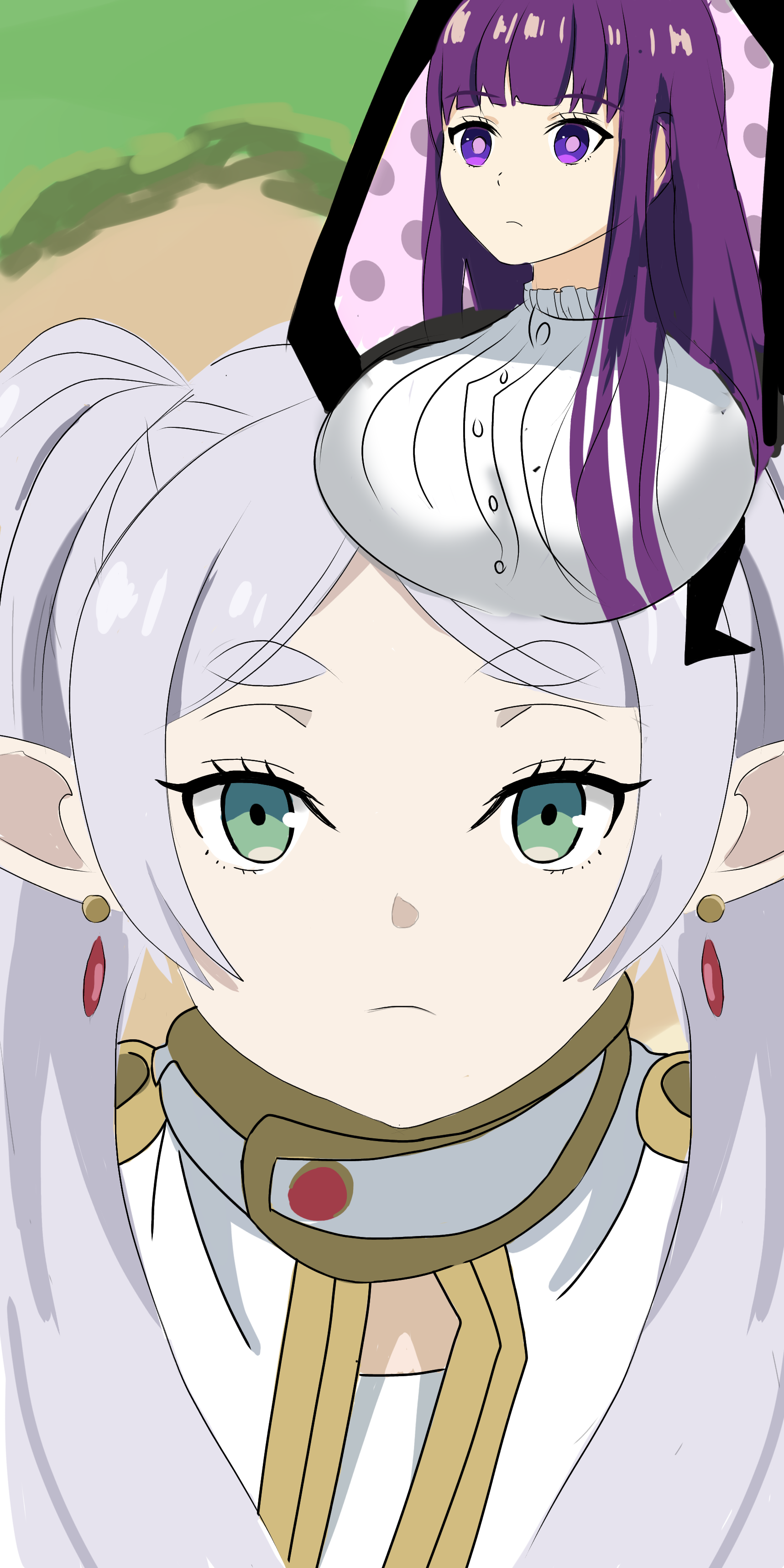 fan art frieren and fern - ibisPaint