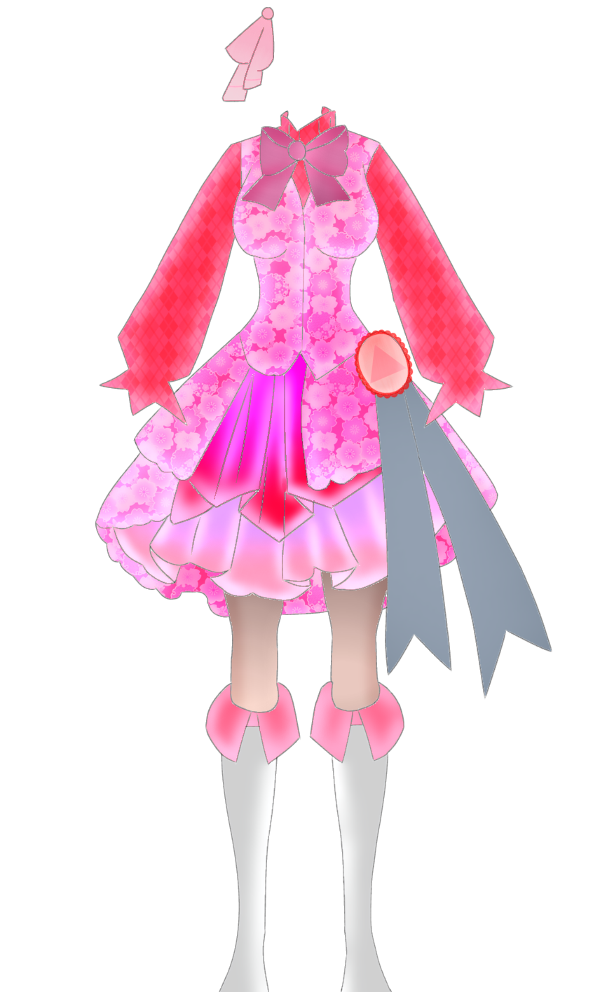 Victorian dress (Magenta) - ibisPaint