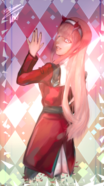 FA Daring in the franxx 002 - ibisPaint