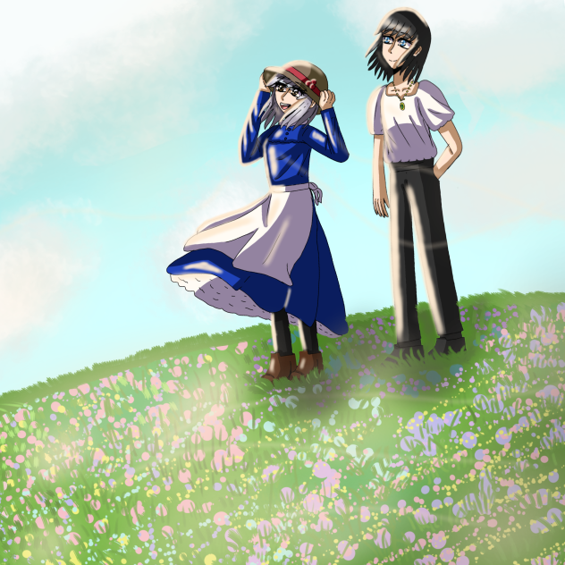 🌺Howl’s Moving Castle Secret Garden Art🌺 - ibisPaint