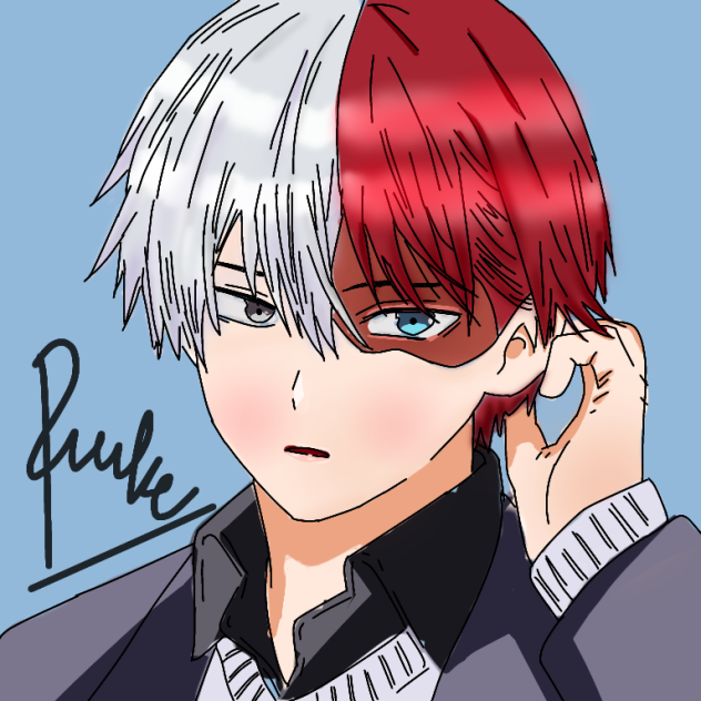 Shoto Todoroki - ibisPaint