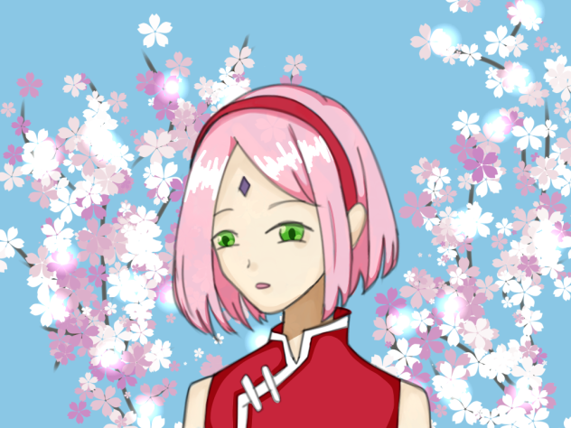 Sakura fan art - ibisPaint