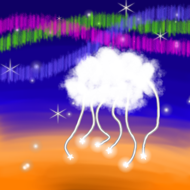 The cloudy in the Dream, - ibisPaint