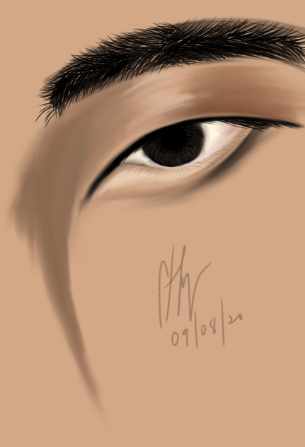 Lee Joon-Gi eye - ibisPaint