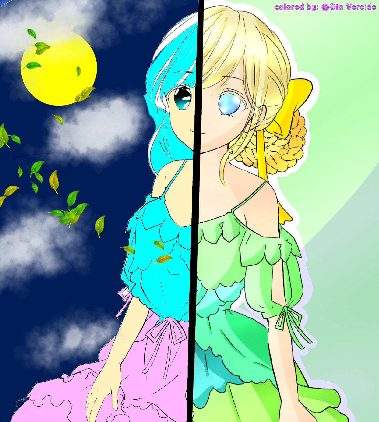 coloring collab [again] - ibisPaint