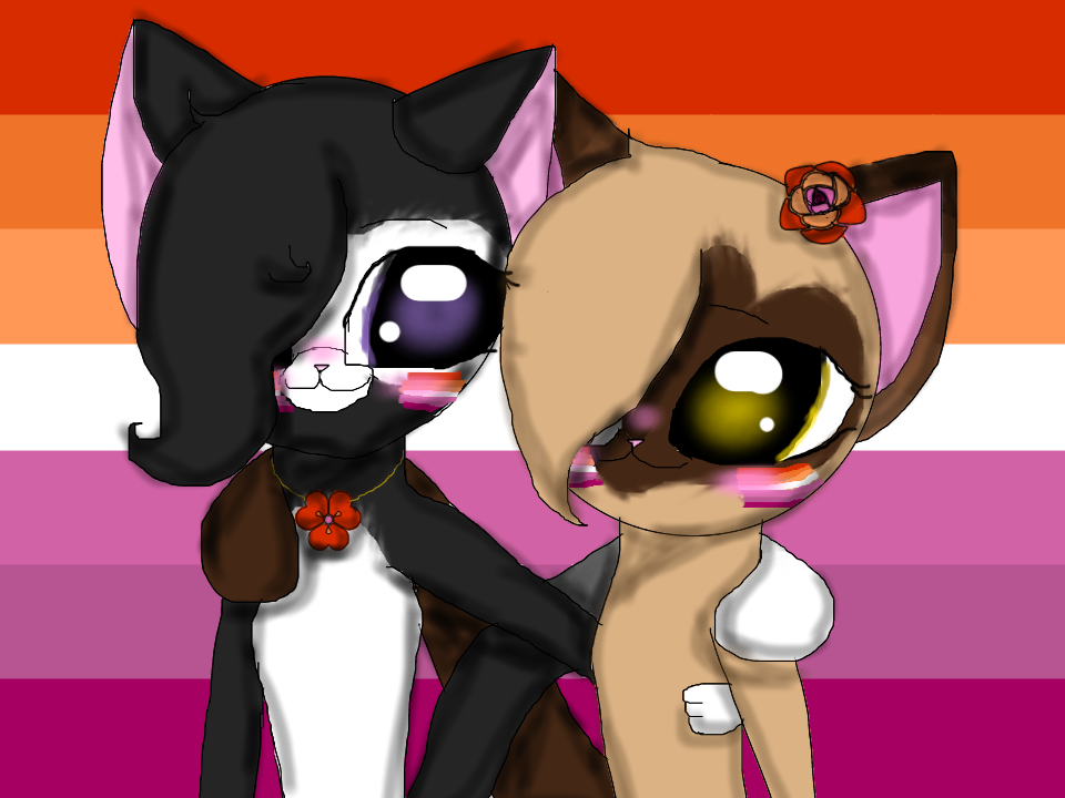 Lesbian celebration art - ibisPaint