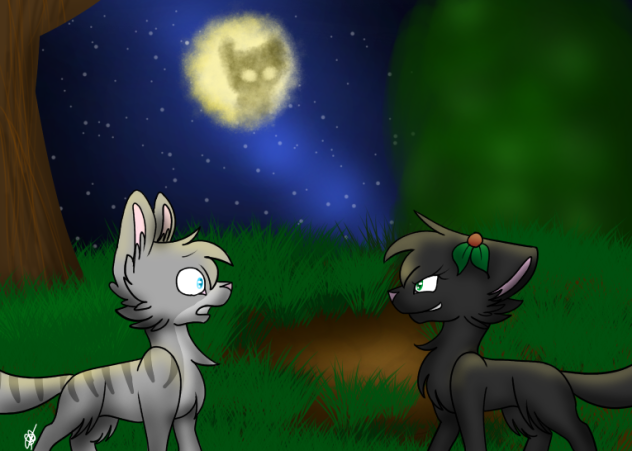 Ashfur and Hollyleaf Speedpaint (Redraw) - ibisPaint