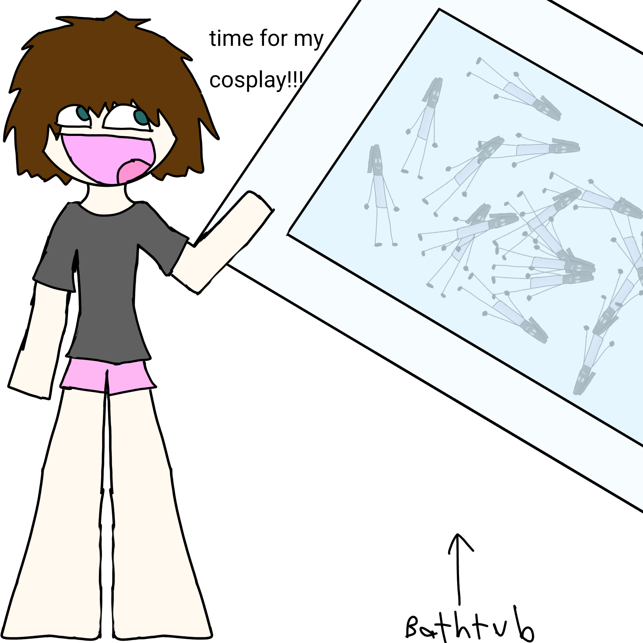 sharpie bath!!!!! - ibisPaint