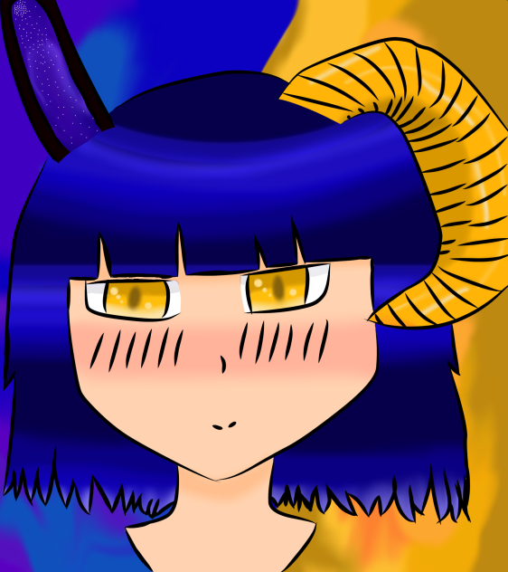 bunam (bunny ram) - ibisPaint
