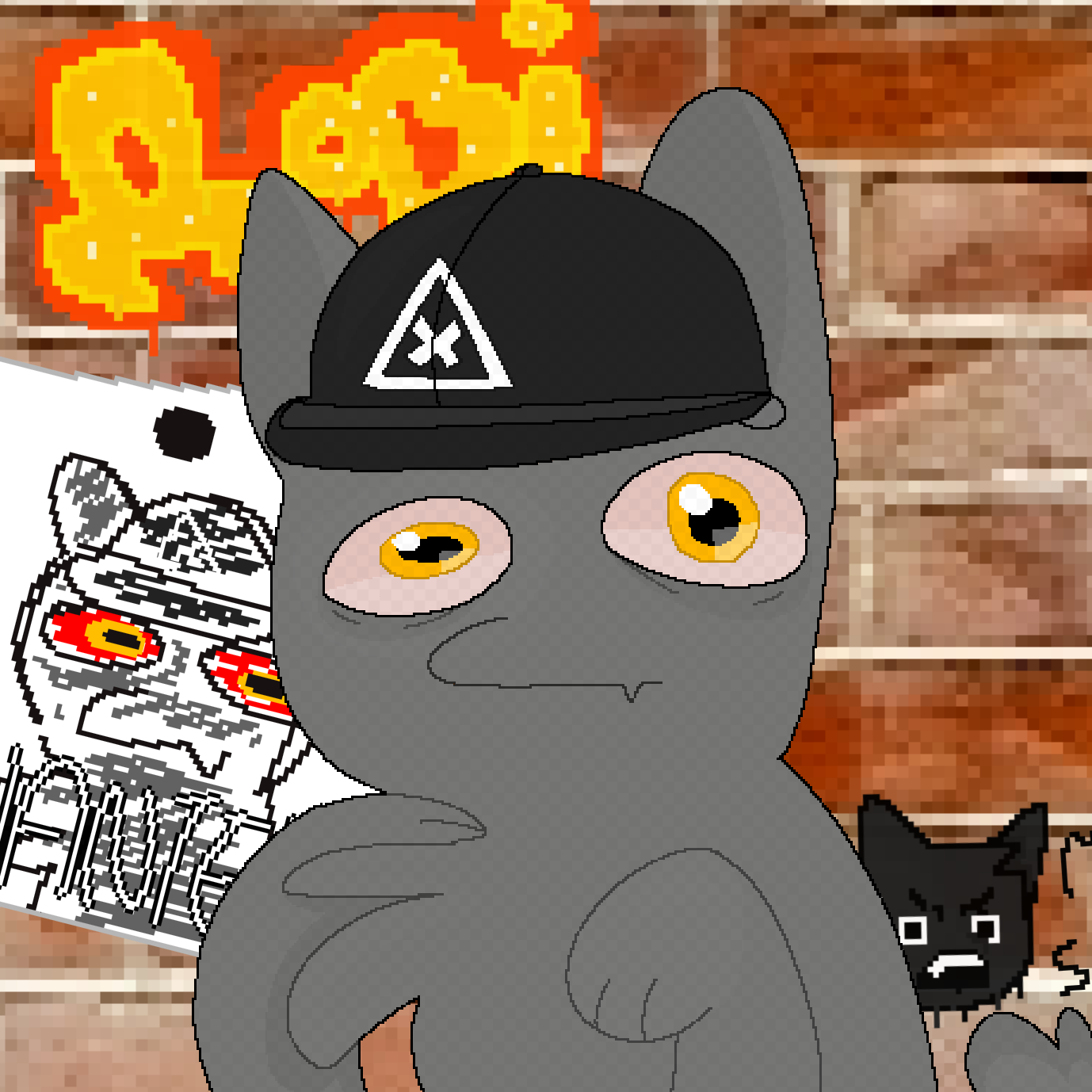 beware dé (kewl guy) - ibisPaint