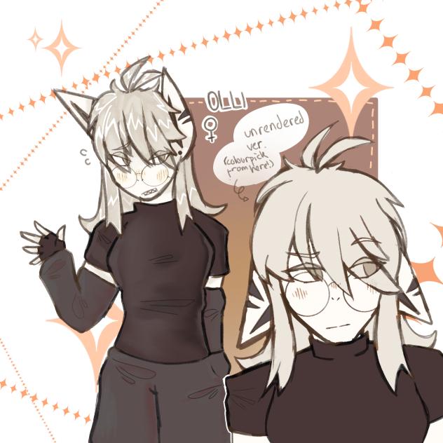 very revised sona ref sheet - ibisPaint