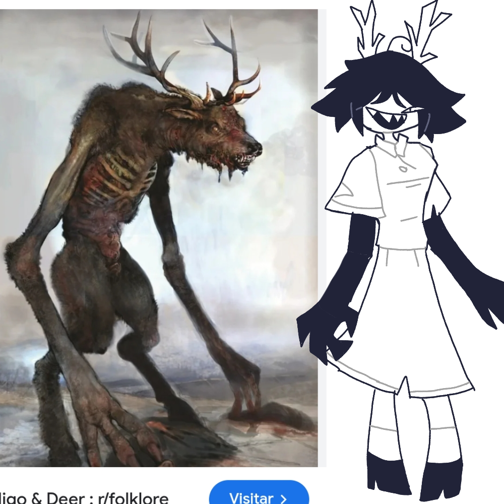 Miss thavel es un wendigo xd - ibisPaint