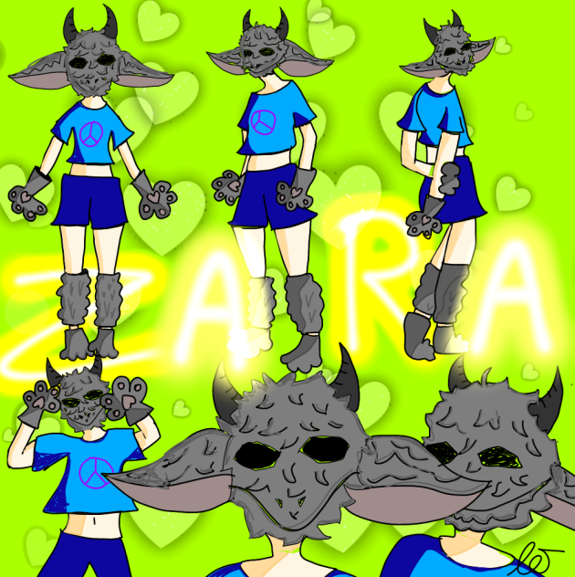 My fursona (Zara) - ibisPaint