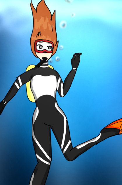 Diving - ibisPaint