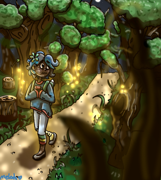Forrest in a forest - ibisPaint