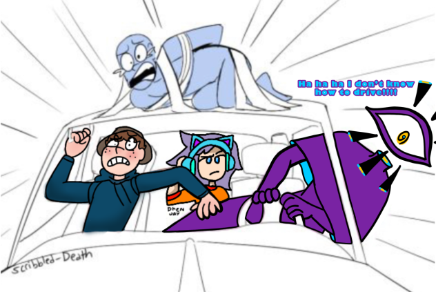 Crazy Car Collab! - ibisPaint