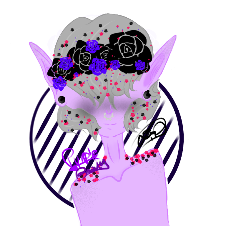 OC art♡♡Purple - ibisPaint