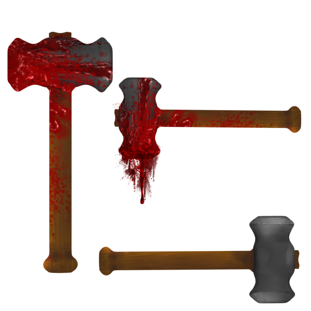 12 bloody hammer - ibisPaint