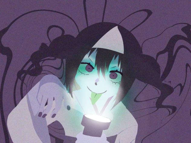 horror,terror ghost girl - ibisPaint