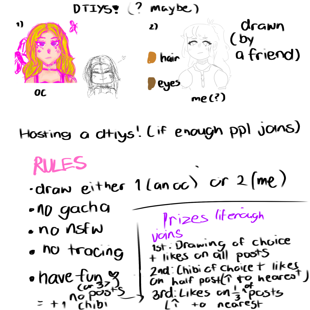 Dtiys (if enough ppl joins) - ibisPaint