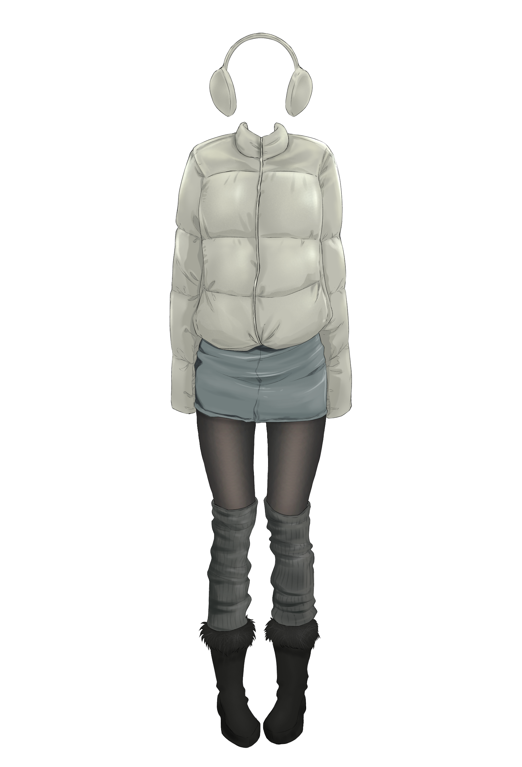 winter outfit - ibisPaint