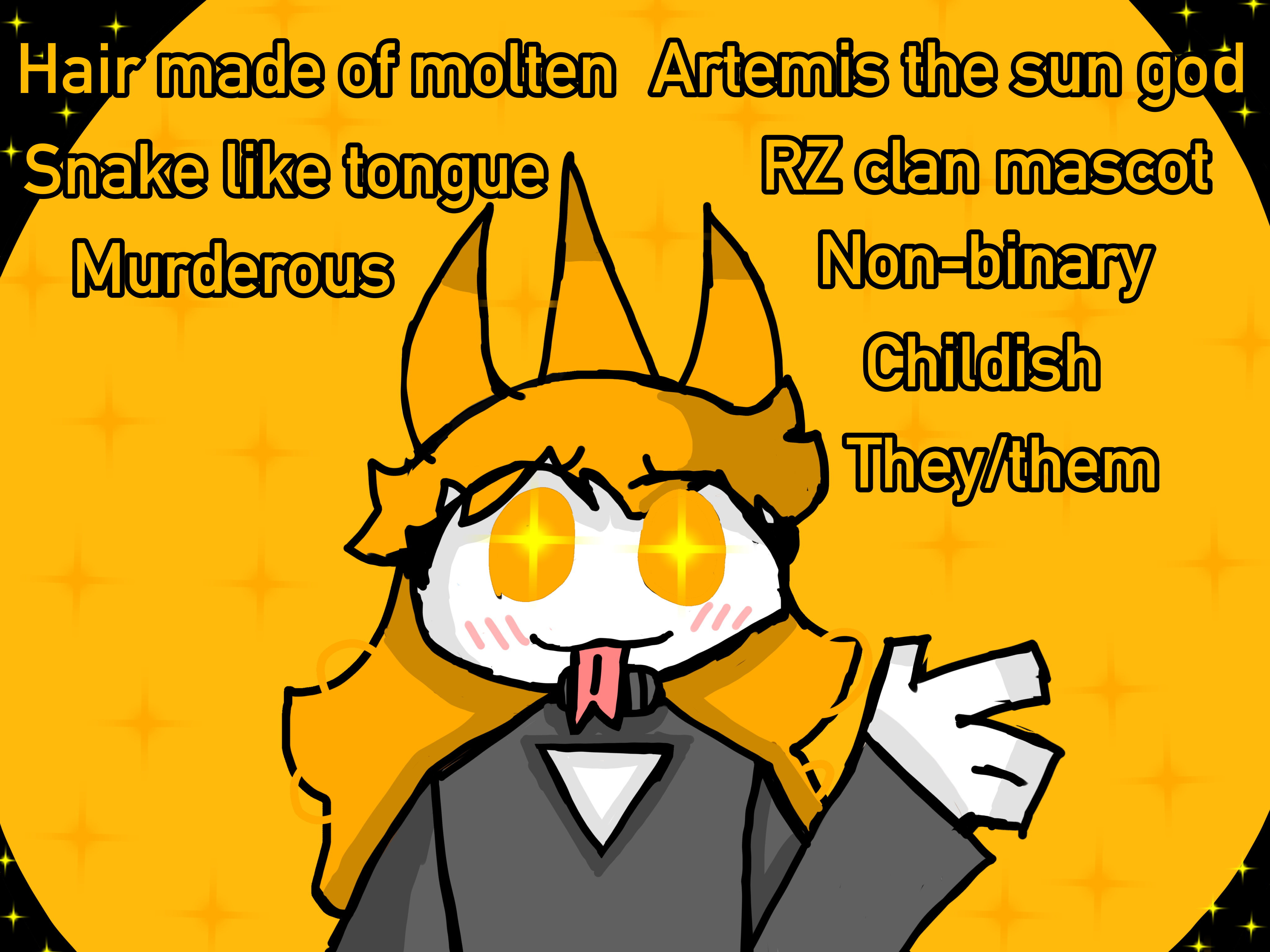 Artemis the sun god - ibisPaint