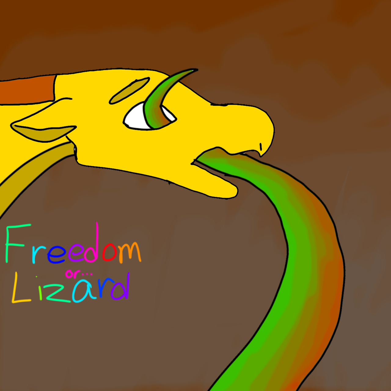 Freedom-Lizard - ibisPaint