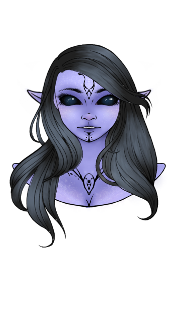 pixie bust - ibisPaint