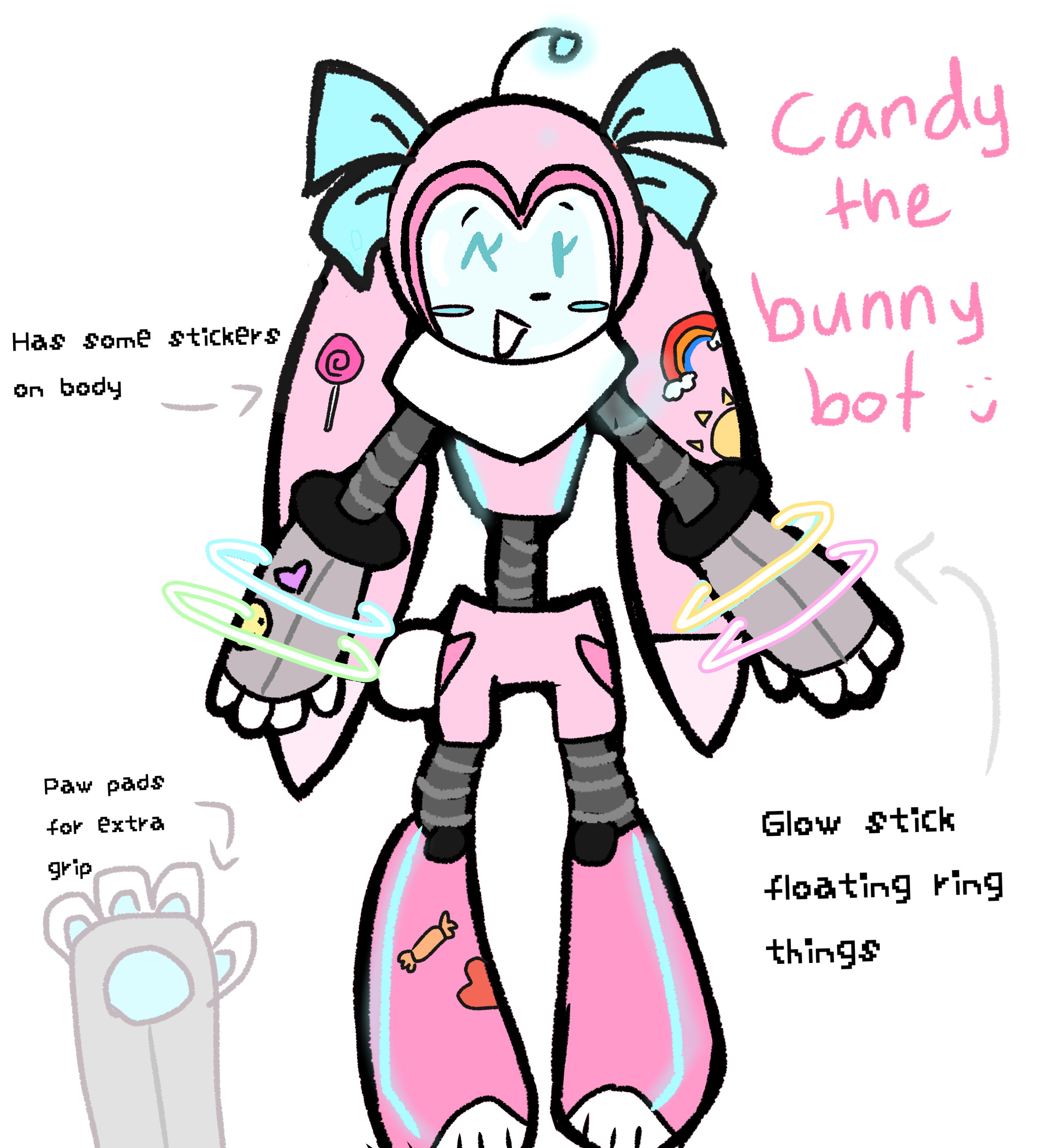 random bunny oc - ibisPaint
