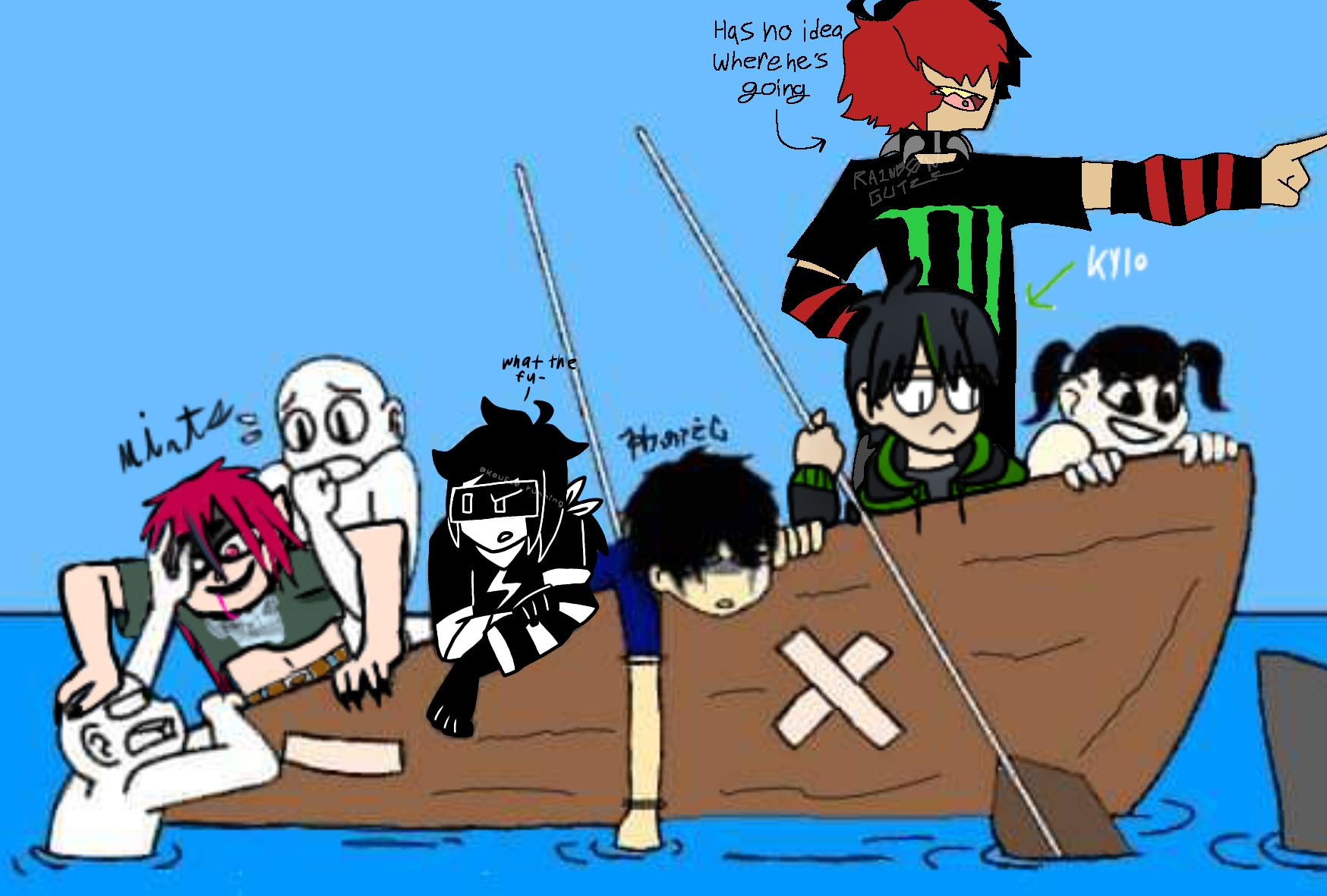 boat collab - ibisPaint