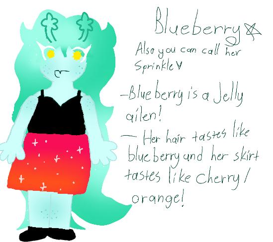 Oc review...Blueberry - ibisPaint