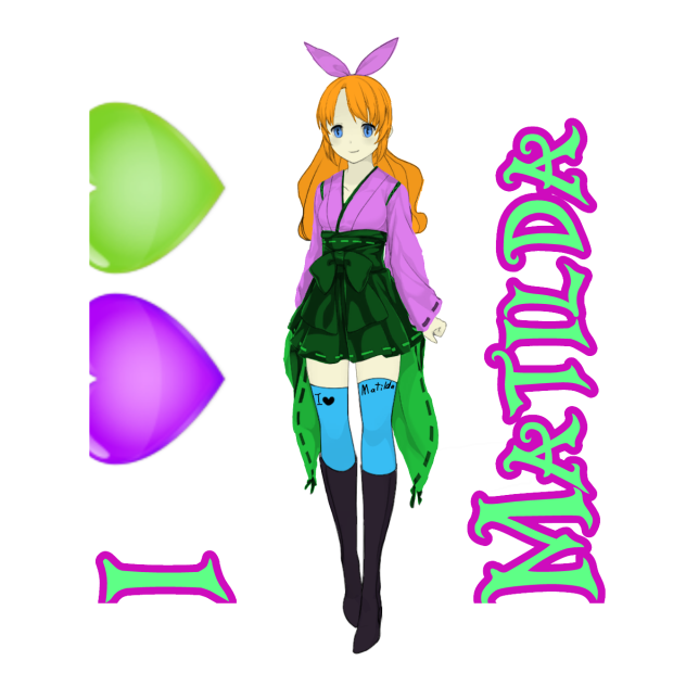 I 💜💚 Matilda - ibisPaint