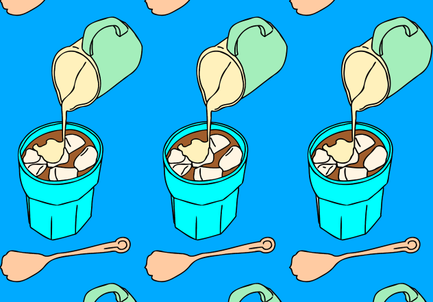 Ice coffee - ibisPaint