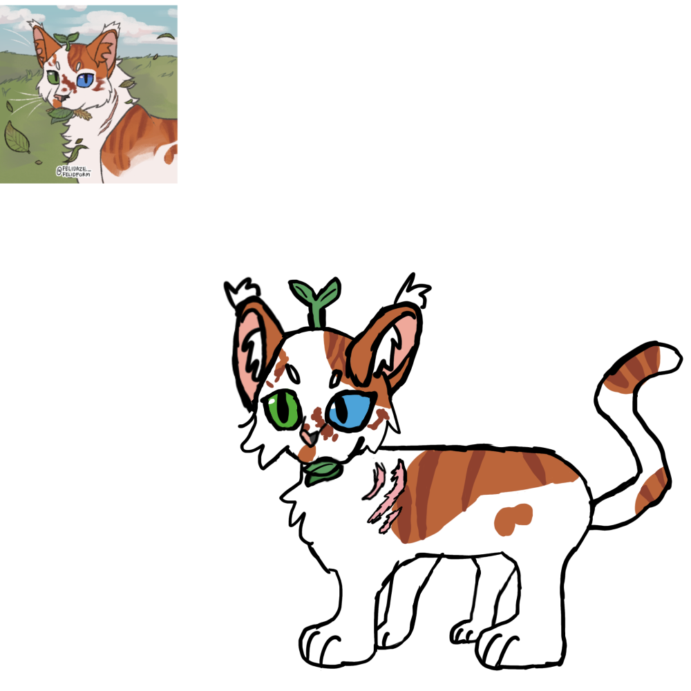 My warrior cats oc - ibisPaint
