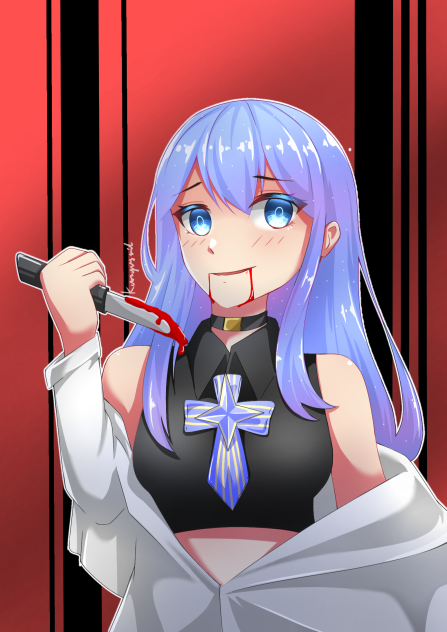 Fan Art Moona Hoshinova - ibisPaint