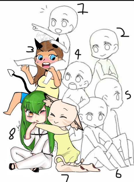 Collab im number 8 #collab - ibisPaint