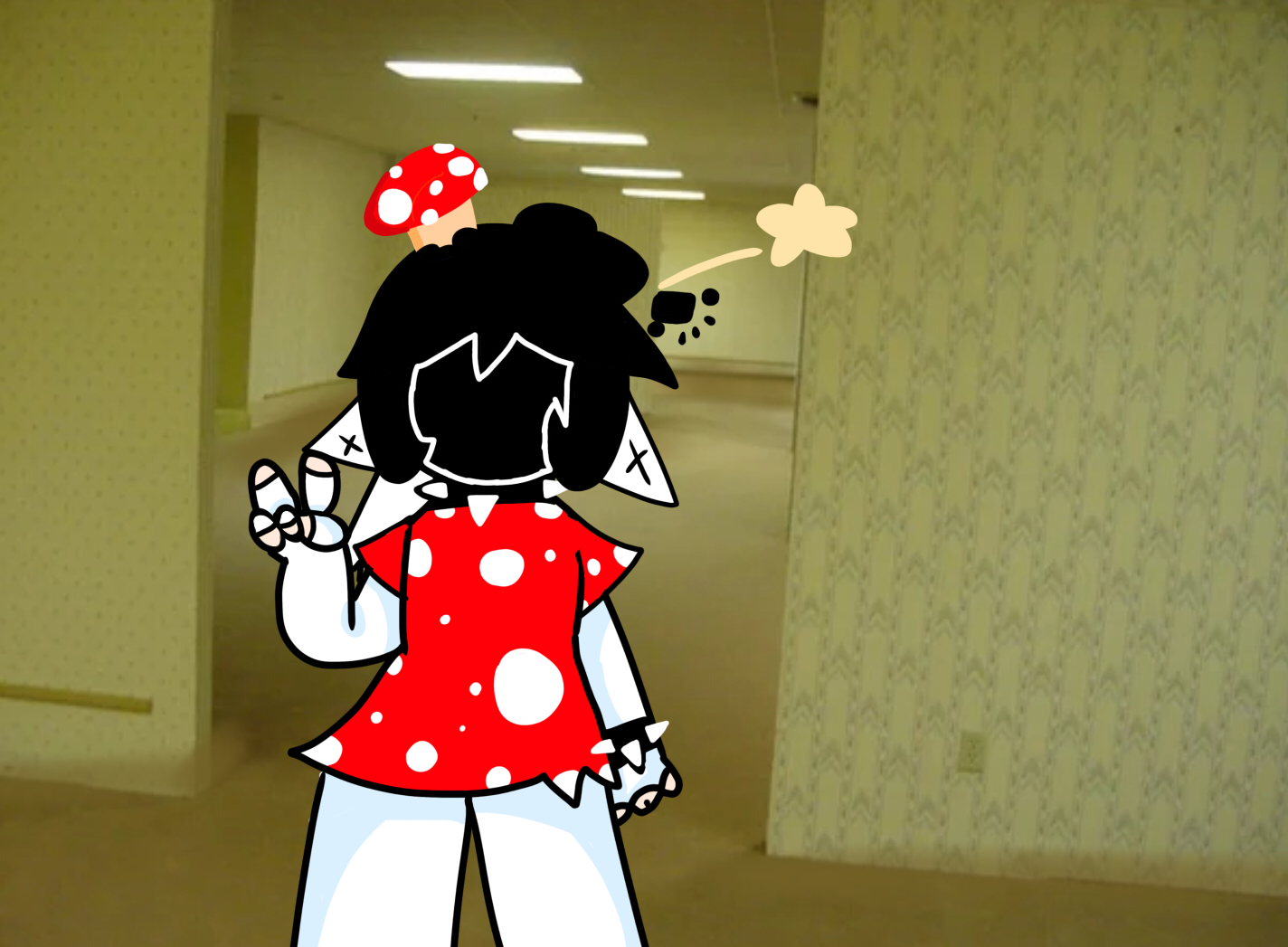 Oc in the backrooms - ibisPaint